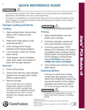 Alaris™ PC Unit | Equipment Rental - Agiliti